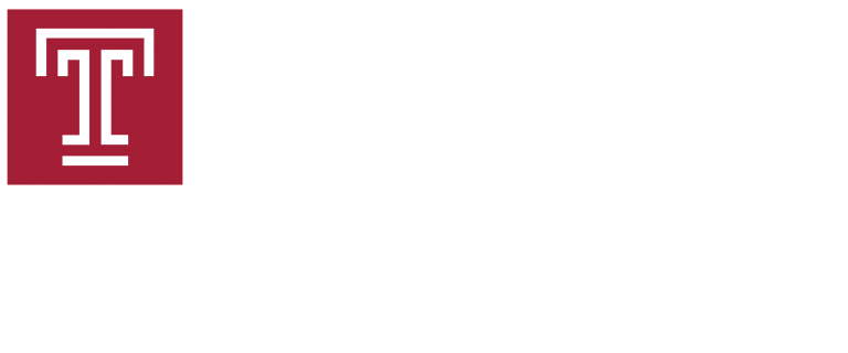 Temple MIS - Connect and innovate with an elite information systems program